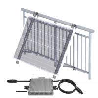 China Germany Small On Grid Balcony Solar System 600 Watt Solar Panel Balkonkraftwerk for sale