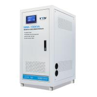 China Industrial Svc 50kva 80kva 100kva 150kva 200kva 3 Phase Servo Power Voltage Regulator 380V Three Phase Voltage Stabilizers for sale