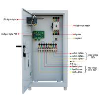 China Industrial Svc 50kva 80kva 100kva 150kva 200kva 3 Phase Servo Power Voltage Regulator 380V Three Phase Voltage Stabilizers for sale