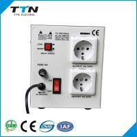 China TTN PC-DVS Hot sale AVR 500VA 1KVA 2KVA 3KVA 5KVA Home Use 220V AC Automatic Servo Motor Control Voltage Stabilizer Regulator for sale