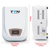 China TTN Wall Mount PC-TLR 5kVA overload protection Ac AVR Automatic Voltage Stabilizer regulator 220v For Home AC 1.5 Ton for sale