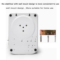 China TTN PC-TLS Wall Mount SVC Servo Motor Control AC AVR automatic voltage regulator stabilizer price 220v 4000w 5000w 5kva 10kva for sale
