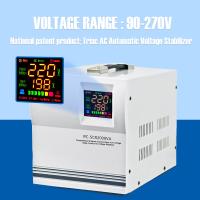 China TTN PC SCR AC AVR Automatic Voltage Regulators/Stabilizers price 110V 220V 4000w 5000w 5kva 10kva stablilizer voltage regulator for sale