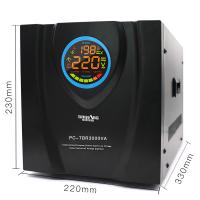 China AVR 500VA 1KVA  5KVA  AC Automatic Voltage 220V Home Use Relay Control for sale