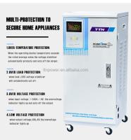 China AC Single Phase Voltage Stabilizer 120V 220V 230V SVC 5KVA 10 KW for sale