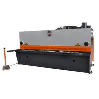 China Hydraulic Metal CNC Guillotine Shearing Machine Automatic 8x3200mm for sale