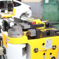 China 2.5 3 4 Inch Round Exhaust Cnc Square Tube Bending Machine Hydraulic Cnc Mandrel Bender for sale