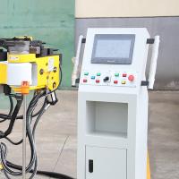China 2.5 3 4 Inch Round Exhaust Cnc Square Tube Bending Machine Hydraulic Cnc Mandrel Bender for sale