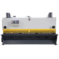 China Industrial Stainless Steel Metal Cnc Shearing Hydraulic Guillotine Machine 10x3200mm for sale