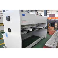 China Guillotine Cnc Hydraulic Shearing Machine With Estun E21 NC Control Sheet Metal Cutting 10x2500mm for sale