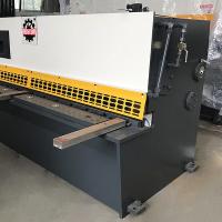 China Steel Swing Beam CNC Electric Oli Mix Servo Cutting Hydraulic Plate Shearing Machine 4x3200mm for sale