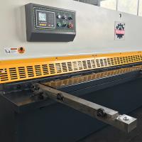 China Steel Swing Beam CNC Electric Oli Mix Servo Cutting Hydraulic Plate Shearing Machine 4x3200mm for sale