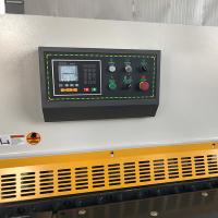 China Steel Swing Beam CNC Electric Oli Mix Servo Cutting Hydraulic Plate Shearing Machine 4x3200mm for sale