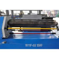 China Plate Roller Asymmetric Initial Pinch 3 Rollers Small Plate Rolling Machine W11F-4×2000 for sale