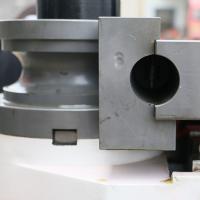 China Exhaust Semi-Automatic Tube Bender Machine NC Tube And Pipe Bending Machine for sale