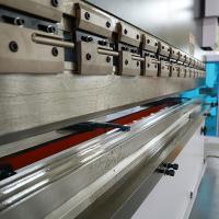 China 160 Ton 3200MM Hydraulic Press Brake Cnc Controller Sheet Metal Brake Machine Copper Plate Bending for sale