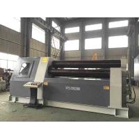 China Automated Sheet Metal Cnc Bending 4 Roller Plate Rolling Machine 25x2500mm for sale