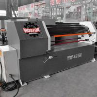 China 6mm 12mm 3-Roller Mechanical Asymmetrical  Plate Bending Roller Machine for sale