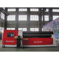 China CNC Hydraulic Sheet Metal Steel 4 Roller Plate Rolling Machine Cone Bending Machine 12x2500mm for sale