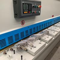 China CNC Hydraulic Metal Stainless Steel Aluminum Shearing Cutting Machine 6x3200mm for sale