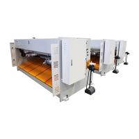China CNC Control System Accurate Adjustments on Hydraulic Swing Beam Shearing Machine for sale