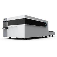 China 1500W-20000W Power Fiber Laser Cutting Machine With Exchange Table for sale
