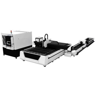 China Tube And Sheet Laser Cuter Machine / Metal Sheet And Pipe Fiber Laser Cutting Machine for sale