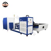 China 3000W 4000W 5000W CNC Laser Cutting Machine with Fiber Laser Engraver for Metal and Acrylic for sale
