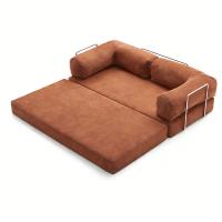 China Luxury Modern Fabric Sleeper Sofa High Density Foam Vacuum Packed Sofa Bed Sofa Set Furniture Living Room for sale