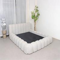 China Modern Compressible Modular Bed Box Vacuum-Sealed Space-Saving Soft High-Density Pure Sponge Eco-Friendly Fabric Compressed Bed for sale