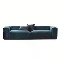 China Luxury Modern Convertible Vacuum Pack Modular Sofa Set Compressed Fabric For Living Room Apartment Hotel Villa School for sale