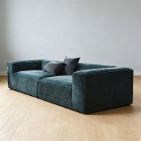 China Luxury Modern Convertible Vacuum Pack Modular Sofa Set Compressed Fabric For Living Room Apartment Hotel Villa School for sale