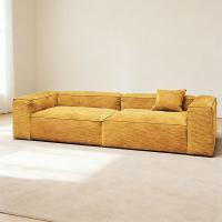 China Luxury Home Office Furniture Vacuum Packaging Living Room Corduroy Compressed Modular Sofa Bed for sale