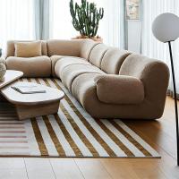 China Modern Vacuum Sealed Pack Couch Modular Sectional Full Sponge Compressed Frameless Living Room Sofa Set Furniture for sale