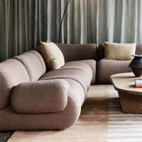 China Modern Vacuum Sealed Pack Couch Modular Sectional Full Sponge Compressed Frameless Living Room Sofa Set Furniture for sale