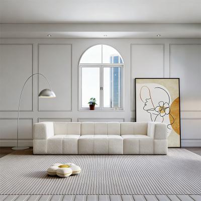 China Vacuum Pack Sectional Couches Luxury Living Room White Cloud Sofa Modular Compressed Sofa Set Furniture for sale