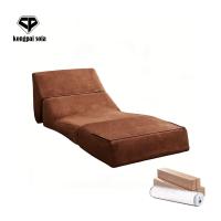 China Modern Square Sectional Sofa Apartment Living Room Bedroom Recliner Sofa Bed Furniture Vacuum Compressed Modular Packing for sale