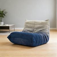 China Compression Sofa Living Room Foam Chair High Density Memory Foam Modern Vacuum Single Compressed Sponge Lazy Sofa for sale