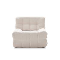 China Luxury Modern Brown Vacuum Compression Sofa For Living Room Single 1 Seat Modular Sofa Couch for sale