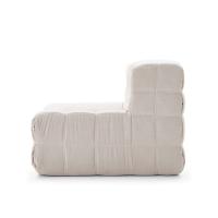 China Luxury Modern Brown Vacuum Compression Sofa For Living Room Single 1 Seat Modular Sofa Couch for sale