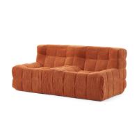 China Vacuum Compressed Cloud Sofa Cream Fabric Bubble Chair Single Seat Modern Lazy Floor Couch For Living Room Lounge Furniture for sale