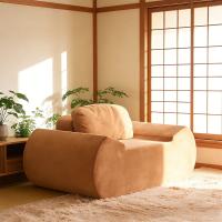 China Compressed Lazy Sofa In A Box For Hot-Selling Movable Simple And Comfortable Dumpling Tatami Single Recliner for sale
