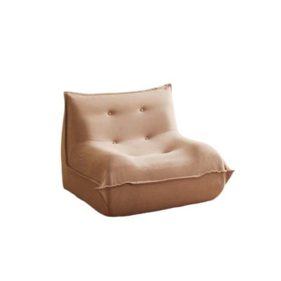 China Modern Small Space Couch One Person Living Room Sofa Compressed Modern Style Lazy Single Room Sofa for sale