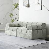 China Modern Living Room Furniture Set Convertible Couch Bed Sectional Sofa Wholesale Foam Compression for sale