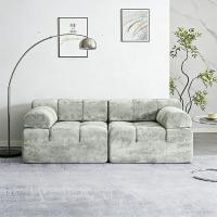 China Modern Living Room Furniture Set Convertible Couch Bed Sectional Sofa Wholesale Foam Compression for sale