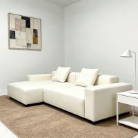 China Modern Living Room Fabric Wooden Frame Comfortable Sofa for Lobby for sale