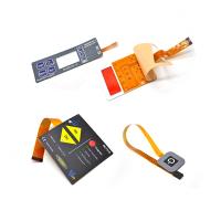 China Flat Surface Non Tactile Membrane Switch Medical Equipment Membrane Keyboard for sale