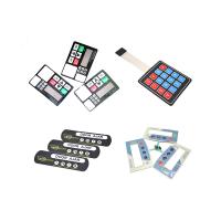 China Custom Membrane Switch Keypad with LED Backlight and Metal Dome Tactile Feedback for sale