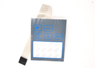 China Flat Surface Non-Tactile Membrane Switch ZS-07 for Medical Equipment - 2-24V Rating, 1M+ Lifecycle for sale