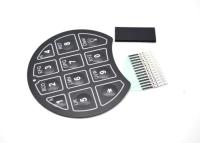 China ZS-13 Embossed Tactile Membrane Switch with 3M467 Adhesive - 1 Million Cycle Durability for Remote Controllers for sale